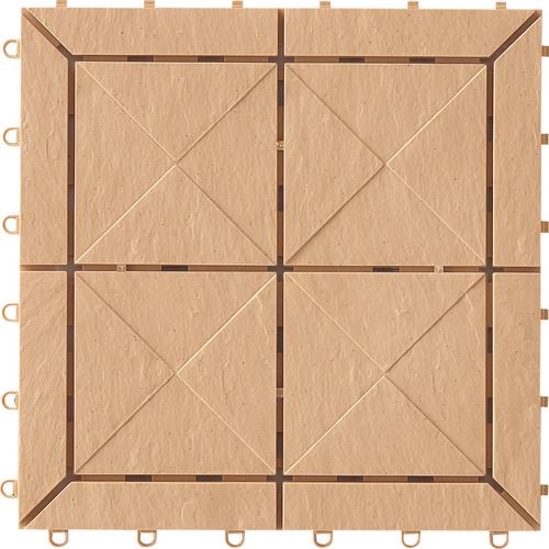 オレンジブック トラスコ中山　TRUSCOコンドル 石目ユニット E SBE 〔品番:F209HKSBE〕[ 注番:1662455]特長●天然石の風合いを大切にしたデザインで格調高いフロアを演出します。用途●ベランダや屋上などのフロアなどに...