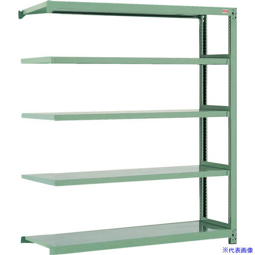 オレンジブック トラスコ中山　TRUSCOOS 中量物品棚 連結 間口900×奥行450×高さ1800(ベースPP製5mmを除く)mm 〔品番:B36325R〕[ 注番:1666389]特長●中量物品棚（300kgタイプ）です。●ボルトレス...