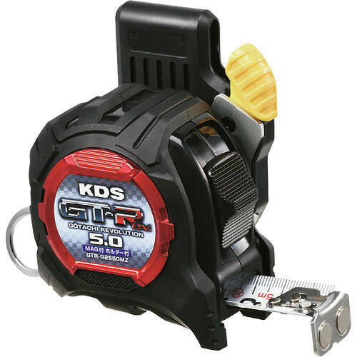 オレンジブック トラスコ中山　TRUSCOKDS 剛立G25巾5mマグ厚爪ホルダー付 〔品番:GTRG2550MZ〕[ 注番:1673995]特長●水平保持力2.6m以上の剛立厚テープを採用しています。●厚み1.5倍で強度2.5倍のマグネッ...