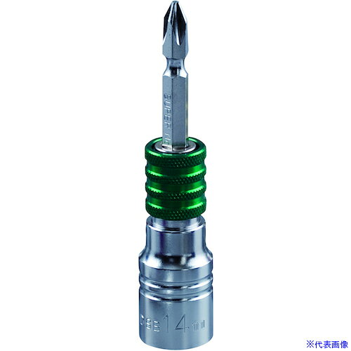 オレンジブック トラスコ中山　TRUSCOスーパー 電ドル用ビットソケット(ビット着脱式)六角対辺:14mm 〔品番:DSB14〕[ 注番:1675748]特長●軸が折れても、ソケットが壊れるまで使えるビット交換式です。●市販のドライバービ...