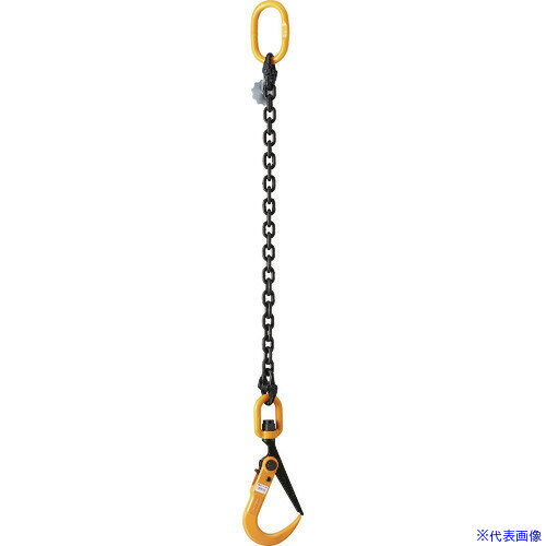 オレンジブック トラスコ中山　TRUSCOスーパー チェーン付スーパーロックフックセット(スイベル付) 容量:2ton 全長:1407mm 〔品番:SLH2SC〕[ 注番:1678894]特長●JIS V級、軽量で強靭なチェーンスリングを装...