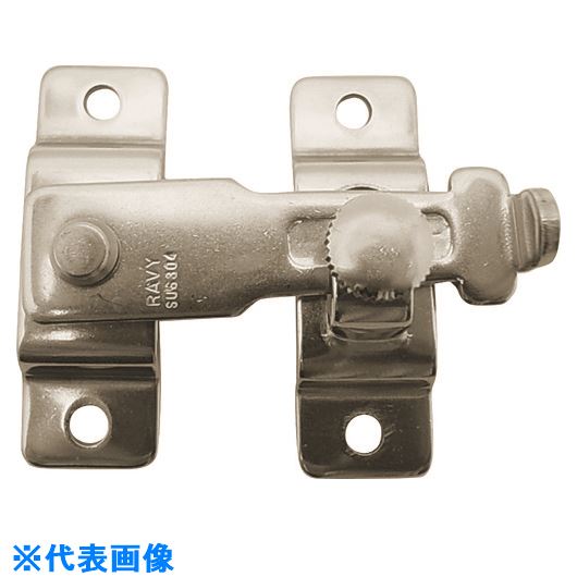 オレンジブック トラスコ中山　TRUSCOWAKI ステン締付打掛 VC−053 ダイ 〔品番:VC053〕[ 注番:1689753]特長●取り付けと操作がしやすく、サビに強いです。用途●木製扉（主に開き戸）や家具の簡易戸締りに。仕様●色：...