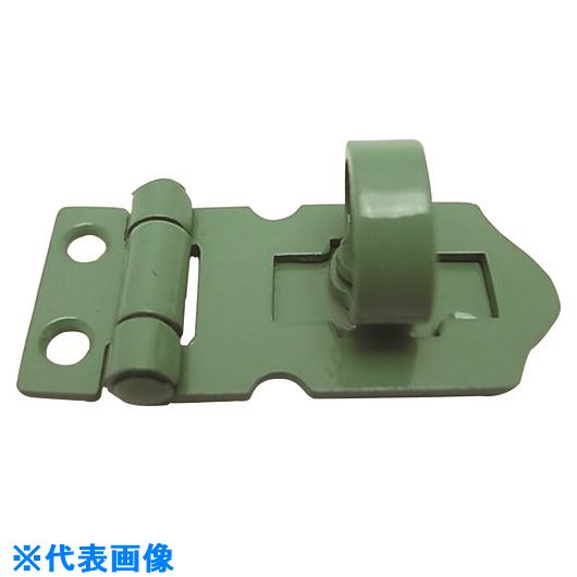 オレンジブック トラスコ中山　TRUSCOWAKI ストロング掛金 VD-006 A75mm 〔品番:VD006〕[ 注番:1710317]特長●南京錠で施錠できる防犯型です。用途●物置や倉庫の木製扉、道具箱などの閉め具に。仕様●木ねじ(φ...