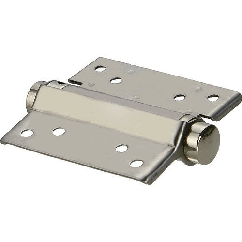 オレンジブック トラスコ中山　TRUSCOTRUSCO ステンレス製自由蝶番 片開 全長76mm (2個入) 〔品番:FH76SUSA〕[ 注番:1718347]特長●扉を片方に開けることができます。●常に扉が閉じた状態を保つようにばねが内...