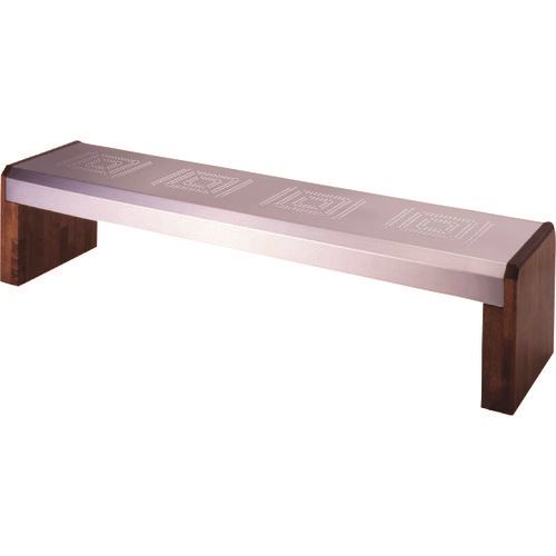 オレンジブック トラスコ中山　TRUSCOミヅシマ ベンチWS1 〔品番:3600140〕[ 注番:1748335]特長●脚部に集成材を使用し、座板にステンレスパンチングを使用した高級感のある屋内向けのベンチです。仕様●W(mm)：1800...