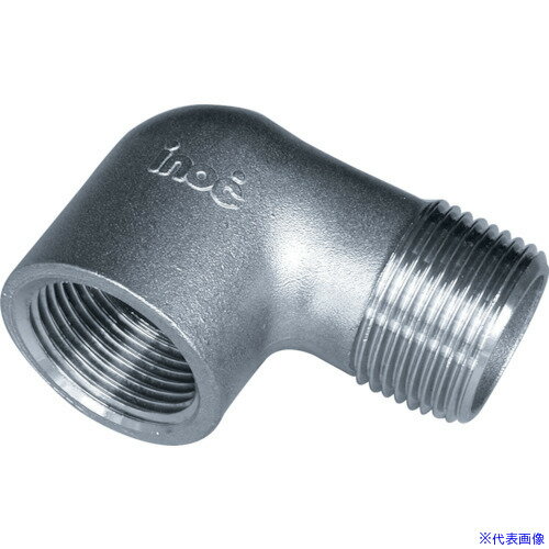 オレンジブック トラスコ中山　TRUSCOinoc ストリートエルボ 〔品番:304SL8A〕[ 注番:1753517]特長用途●水・油・ガス用。仕様●呼び径A：8●呼び径B：1/4●L(mm)：19●H(mm)：30●呼び径(mm)：13...