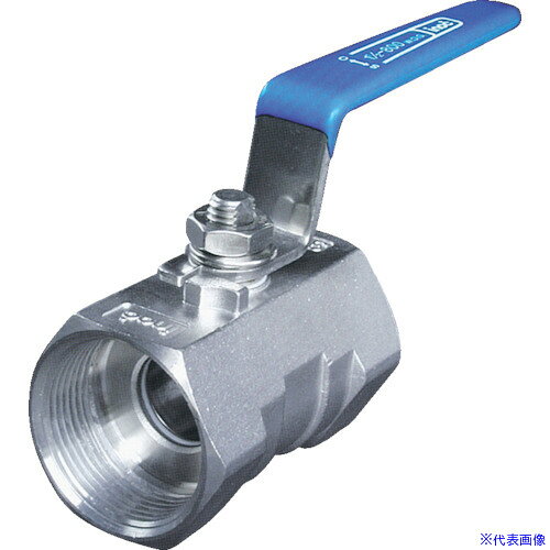 オレンジブック トラスコ中山　TRUSCOinoc ねじ込みボールバルブ 全長56.5mm 呼び径(A)15 〔品番:304SRV15A〕[ 注番:1754319]特長●レデューストボア、レバーハンドルタイプです。用途●水・油・ガス用。仕様...