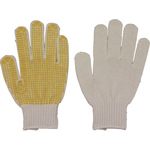 オレンジブック トラスコ中山　TRUSCO福徳 #10-5PTドット5双組 〔品番:105P〕[ 注番:1755067]特長●特紡糸2本編みのもっともポピュラーな手袋に指又強化すべり止めがついています。用途●一般軽作業仕様●色：白●サイズ：...