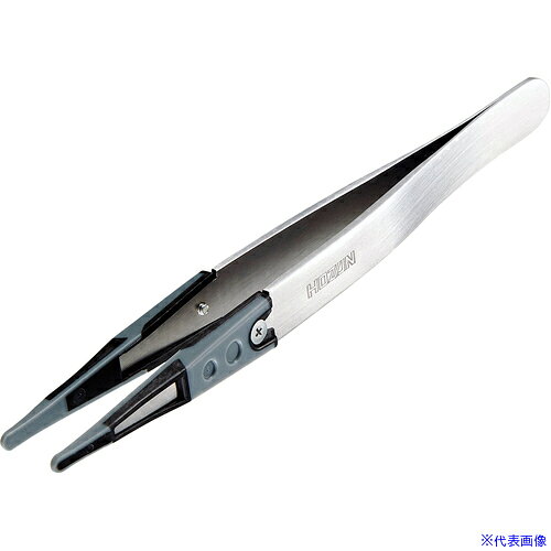 オレンジブック トラスコ中山　TRUSCOHOZAN ESDソフトチップピンセット 〔品番:P643J〕[ 注番:1757042]特長●対象物に傷を付けないソフト素材のピンセットです。●チップは静電気対策されたポリプロピレンとエラストマーの...
