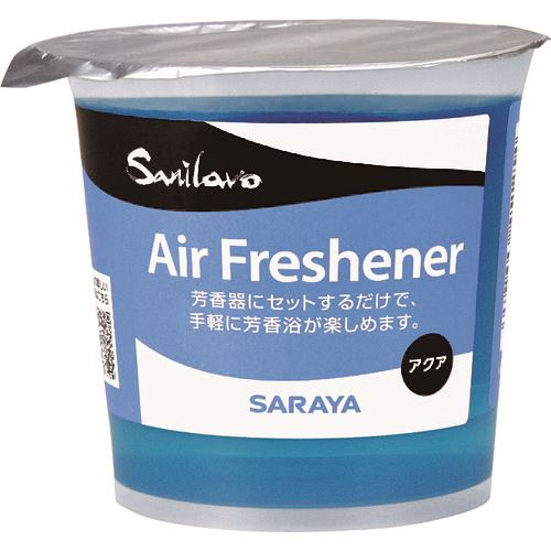 オレンジブック トラスコ中山　TRUSCOサラヤ エアフレッシュナーアクア 150G 12個入 〔品番:45125〕[ 注番:1760482]特長●自動芳香器 AL-100-GLにセットして使用する芳香剤です。●アクアの香りです。用途●空間...