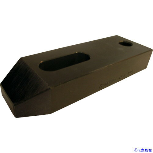 オレンジブック トラスコ中山　TRUSCOSUPER ねじ穴付ストラップクランプ(M16用) 全長:150mm 〔品番:TPS106〕[ 注番:1762397]特長●受けねじ穴付でセット時間が早くできます。用途●加工物の固定に。仕様●長さ(...