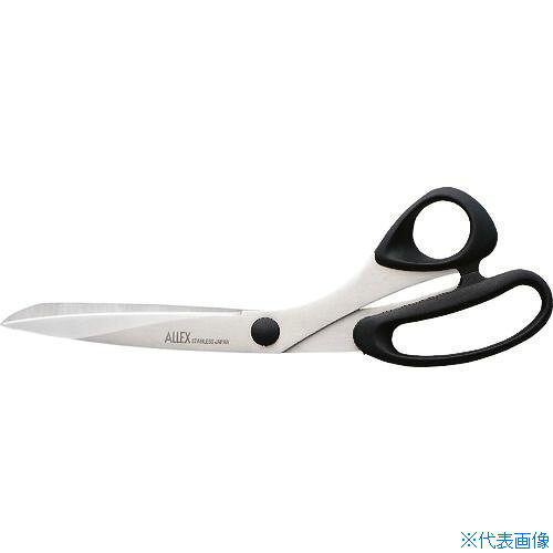 オレンジブック トラスコ中山　TRUSCOALLEX ラシャ切りはさみ 〔品番:15101〕[ 注番:1763322]特長●カーボン含有量の高いステンレスを使用し、硬さ、耐摩耗性を向上しています。●職人による手作業で1丁ずつ切れ味調整をして...