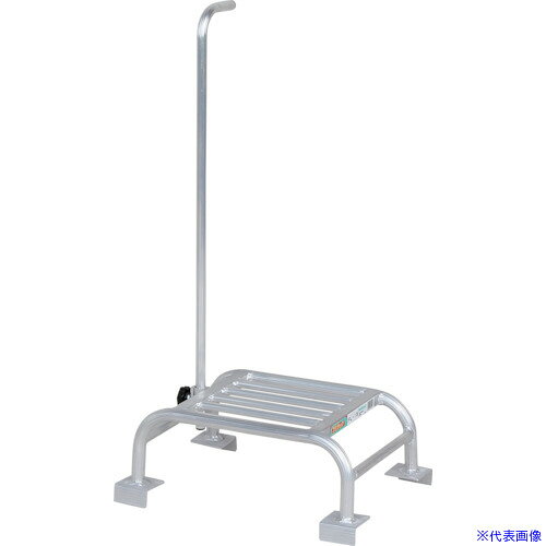 オレンジブック トラスコ中山　TRUSCOHARAX フミラック 〔品番:FL15〕[ 注番:1764133]特長●アルミ製で軽量です。●身長に合わせてハンドルの取付高さが自由に調節できます。仕様●最大使用質量(kg)：100●天板高さ(m...