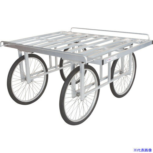 オレンジブック トラスコ中山　TRUSCOHARAX 楽太郎 〔品番:RA500N〕[ 注番:1767774]特長●荷台が一体構造のため頑丈で、重量物野菜の収穫にピッタリです。●タイヤ幅が無段階に調節できますから便利です。用途●路地野菜など...