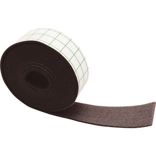オレンジブック トラスコ中山　TRUSCOWAKI フェルトテープ 濃茶 25X1800 〔品番:FU373〕[ 注番:1775063]特長●粘着タイプで簡単貼り付けです。用途●掃除機をかける時の壁のへりに。仕様●幅(mm)：25●厚さ(m...