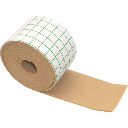オレンジブック トラスコ中山　TRUSCOWAKI フェルトテープ 薄茶 50X1800 〔品番:FU381〕[ 注番:1775075]特長●粘着タイプで簡単貼り付けです。用途●掃除機をかける時の壁のへりに。仕様●幅×奥行×厚さ(mm)：5...