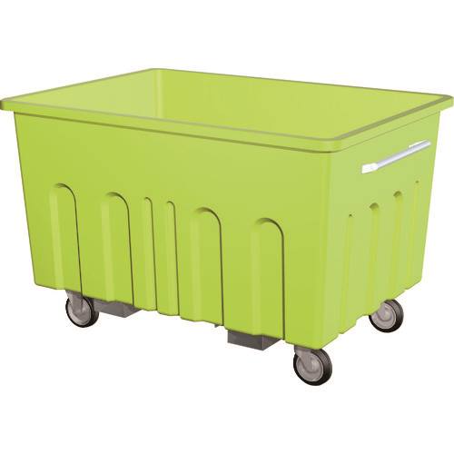 オレンジブック トラスコ中山　TRUSCOカイスイマレン ゴミ回収カート エコカート H800CT (フォークリフト用反転金具付き) 〔品番:H800CT〕[ 注番:1816239]特長●大型車輪付で移動がラクラクです。●排水口付です。●フ...