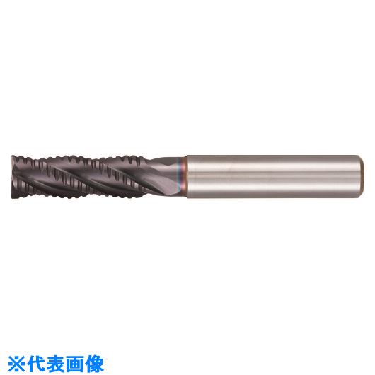 オレンジブック トラスコ中山　TRUSCOGUHRING 4枚刃ラフィングエンドミル セミロングFIREコート 6mm 〔品番:68836.000〕[ 注番:1825072]特長●フラットピッチの採用で中仕上程度の加工面が得られます。用途●...