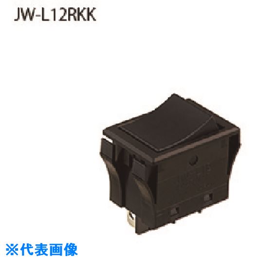 オレンジブック トラスコ中山　TRUSCONKKスイッチズ ロッカスイッチ JW-Lシリーズ 2極 ON-OFF 〔品番:JWL21RGK〕[ 注番:1830198]特長●操作部は灰色で本体は黒です。●インラッシュ特性117Aの全モールドロ...