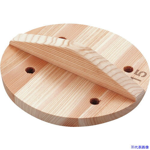 オレンジブック トラスコ中山　TRUSCOTKG SA厚手サワラ穴明木蓋 15cm 〔品番:AKB08015〕[ 注番:1863978]特長仕様●外径(mm)：148仕様2●サイズ表示(cm用)：15●厚さ(mm)：約15●重量(g)：09...