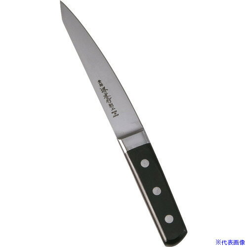 オレンジブック トラスコ中山　TRUSCOTKG 堺孝行 日本鋼(ツバ付)サバキ西型15cm 〔品番:ANH07〕[ 注番:1868807]特長●堺孝行作 日本鋼(ツバ付) 日本鋼(ハガネ)を使用し、堺孝行の中でももっともポピュラーな包丁で...