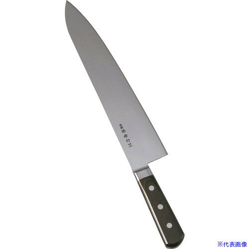オレンジブック トラスコ中山　TRUSCOTKG 堺孝行 日本鋼(ツバ付)洋出刃 30cm 〔品番:ANH04030〕[ 注番:1868876]特長●堺孝行作 日本鋼(ツバ付) 日本鋼(ハガネ)を使用し、堺孝行の中でももっともポピュラーな包...