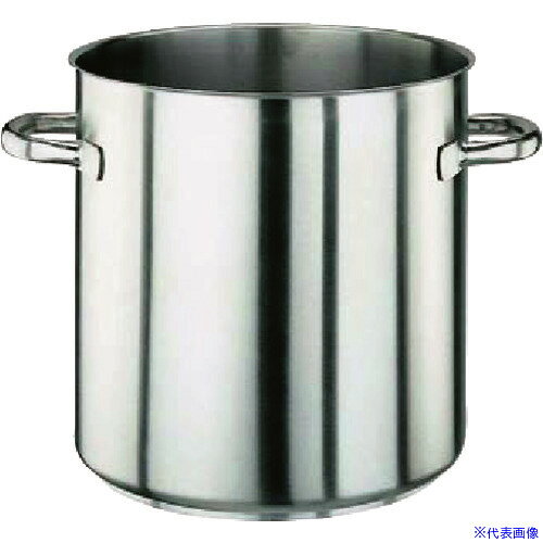 オレンジブック トラスコ中山　TRUSCOTKG パデルノ 18-10寸胴鍋 (蓋無) 1001-24 〔品番:AZV6924〕[ 注番:1870577]特長●パデルノ1000 グルメシリーズ[IH] 全ての熱源に対応●特長・人間工学的に作...