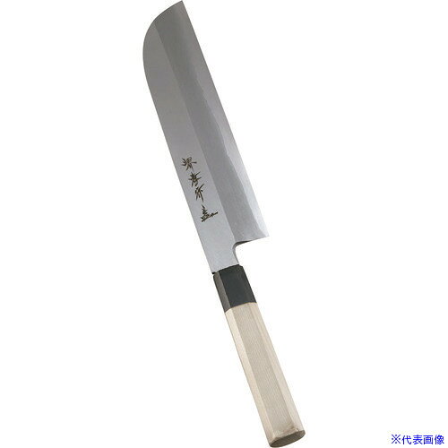 オレンジブック トラスコ中山　TRUSCOTKG 堺孝行 シェフ和庖丁 銀三鋼 鎌型薄刃 24cm 〔品番:ASE05057〕[ 注番:1872050]特長●※庖丁の表示サイズは、マチ付庖丁は刃先からマチまで、 マチなし庖丁は刃渡り寸法とな...