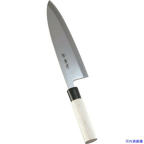 オレンジブック トラスコ中山　TRUSCOTKG 堺孝行 霞研 出刃 27cm 〔品番:ATK29027〕[ 注番:1873599]特長●※庖丁の表示サイズは、マチ付庖丁は刃先からマチまで、 マチなし庖丁は刃渡り寸法となっております。● 堺...