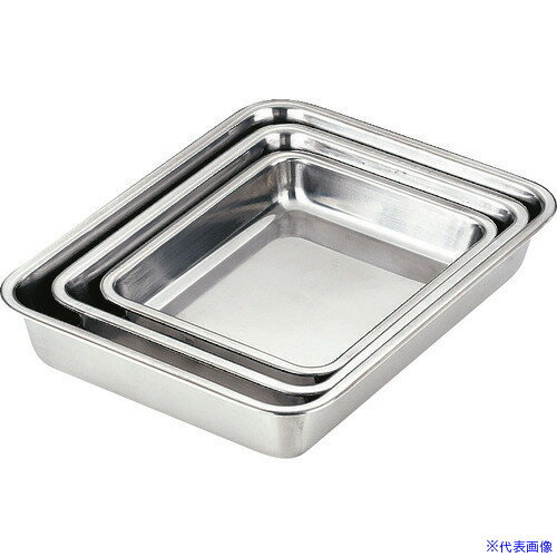 オレンジブック トラスコ中山　TRUSCOTKG HACCP ステンレス 角バット 21枚取 〔品番:ABTI207〕[ 注番:1874995]特長●HACCP対応 お手入れ簡単で衛生的な角バットです。●バットの渕がカーリング(渕巻)になっ...