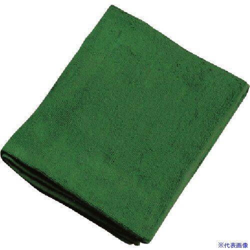 オレンジブック トラスコ中山　TRUSCOTKG 吉田織物 ミューファン 抗菌フェイスタオル (12枚入) 緑 〔品番:JFT0106〕[ 注番:1877009]特長●材質:綿100%(スリット糸に｢ミューファン｣使用) 220匁1枚あたり...