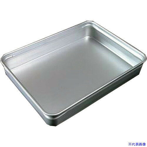 オレンジブック トラスコ中山　TRUSCOTKG AKAO(アカオ) アルミ番重 大 80 〔品番:ABV06108〕[ 注番:1878088]特長仕様仕様2●サイズ表示：大80●間口×奥行×高さ：550×370× 80mm●内寸：525×...