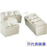 オレンジブック トラスコ中山　TRUSCOTKG CARLISLE(カーライル) エコノミーポンプディスペンサー 2連 38502 〔品番:BPV06502〕[ 注番:1878507]特長●本体、蓋:ステンレスホテルパン:ポリプロピレン容量...