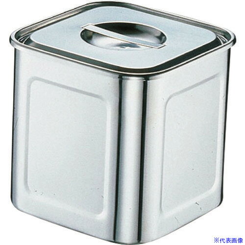 オレンジブック トラスコ中山　TRUSCOTKG YUKIWA 18-8深型角キッチンポット 8cm 〔品番:AKK06008〕[ 注番:1885657]特長●酢漬けやタレの保存に最適。● マリネや各種タレの保存に抜群の耐蝕性を発揮します。...