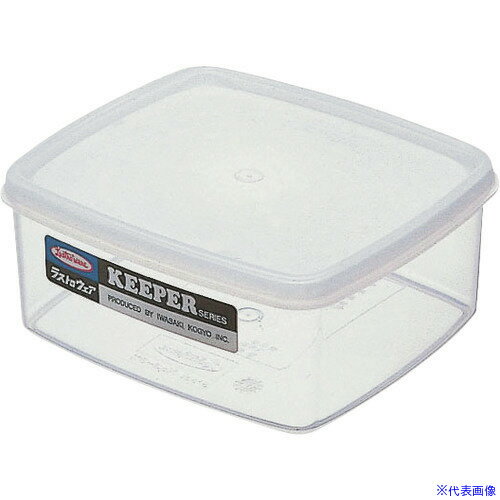 オレンジブック トラスコ中山　TRUSCOTKG ラストロ・角キーパー B-311 M 〔品番:ALS06311〕[ 注番:1886349]特長●Lustro wareKKEEPER鮮度をシッカリ保ち、美味しさ長持ち。●長く愛されている、シ...