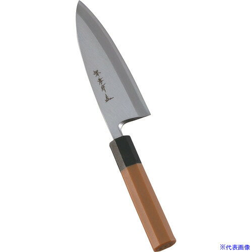 オレンジブック トラスコ中山　TRUSCOTKG 堺孝行 モリブデン鋼 PC柄 出刃 15cm 〔品番:ATK5515〕[ 注番:1886485]特長●※庖丁の表示サイズは、マチ付庖丁は刃先からマチまで、 マチなし庖丁は刃渡り寸法となってお...