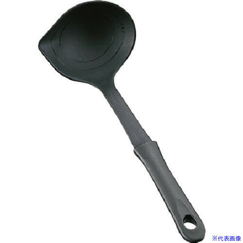 オレンジブック トラスコ中山　TRUSCOTKG アルティス ミニキッチン ナイロン計量レードル 黒 〔品番:BMN0303〕[ 注番:1887152]特長●大さじ、小さじ目盛付●材質:ハンドル/ポリプロピレン 皿部 /66ナイロン ●耐熱...