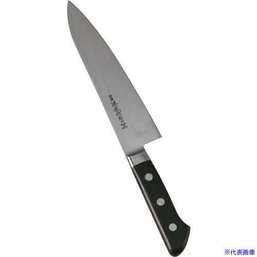 オレンジブック トラスコ中山　TRUSCOTKG 堺孝行 日本鋼(ツバ付)牛刀 18cm 〔品番:ANH02018〕[ 注番:1887544]特長●堺孝行作 日本鋼(ツバ付) 日本鋼(ハガネ)を使用し、堺孝行の中でももっともポピュラーな包丁...