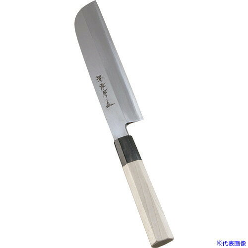 オレンジブック トラスコ中山　TRUSCOTKG 堺孝行 シェフ和庖丁 銀三鋼 鎌型薄刃 18cm 〔品番:ASE05053〕[ 注番:1887599]特長●※庖丁の表示サイズは、マチ付庖丁は刃先からマチまで、 マチなし庖丁は刃渡り寸法とな...