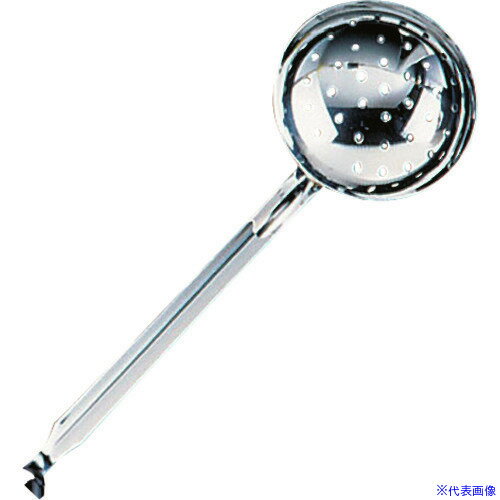 オレンジブック トラスコ中山　TRUSCOTKG ムラノ 18-8スーパー長柄お玉 穴明 〔品番:BOT272〕[ 注番:1887731]特長●目に見えない雑菌類をシャットアウト。●継手溶接止めで、洗いやすく衛生的です。●柄と本体の結合部分...