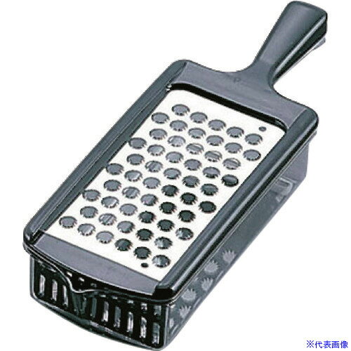 オレンジブック トラスコ中山　TRUSCOTKG アルティス ステンレス製おろし器 おろしぼり 黒 〔品番:BOLA103〕[ 注番:1888920]特長●材質:刃部/ステンレス 受皿/AS樹脂(耐熱70℃) エラストマー樹脂(耐熱80℃)...