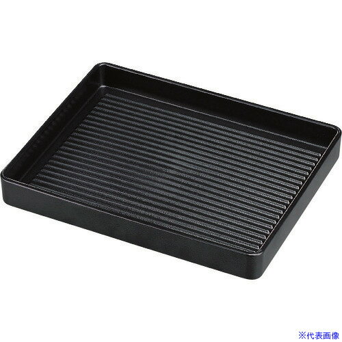 オレンジブック トラスコ中山　TRUSCOTKG 福井クラフト ABS製 長角肉皿 黒(塗無) 小 54252430 〔品番:RNK8901〕[ 注番:1890005]特長●バイキングスタイルや食べ放題のしゃぶしゃぶや焼き肉のお皿に。●肉を...