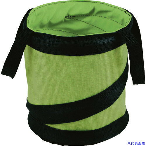 オレンジブック トラスコ中山　TRUSCOTKG プロスター ジャンピング収納ミニバケツ ピョンちゃん PB-150 ライム 〔品番:KBK4403〕[ 注番:1921932]特長●材質:本体/ポリエステル ベルト/PP ワイヤー/スチール...