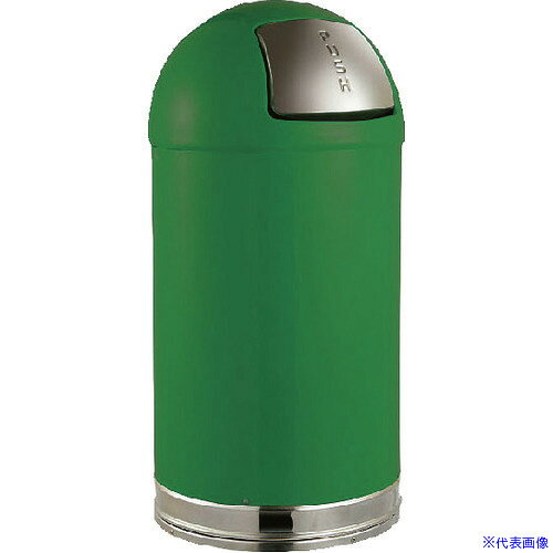 オレンジブック トラスコ中山　TRUSCOTKG トラスト ラウンドトップ ダストボックス 2363 56L グリーン 〔品番:KTL6106〕[ 注番:1921994]特長●材質:スチール粉体塗装仕様●色：グリーン●容量(L)：56仕様2...