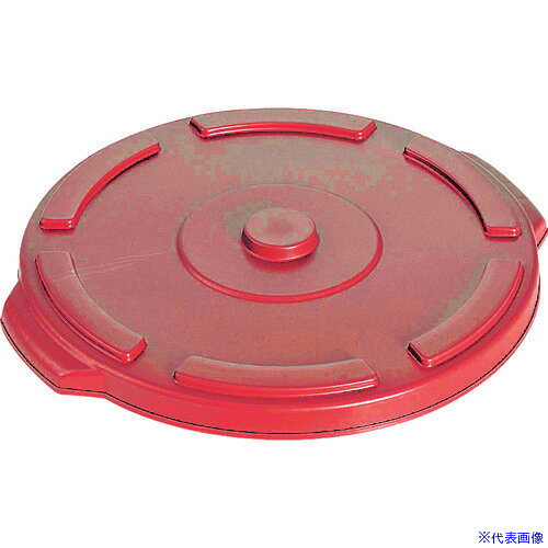 オレンジブック トラスコ中山　TRUSCOTKG トラスト ラウンドコンテナ用蓋 1611レッド (1011用) 〔品番:KTL3905〕[ 注番:1923557]特長●耐久性があるので、積み重ねもできます。●外に置いたときでも雨水が浸入し...