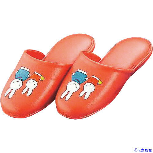 オレンジブック トラスコ中山　TRUSCOTKG スギヤマ 子供スリッパ ディック レッド 〔品番:SSL0901〕[ 注番:1923815]特長●素材:塩化ビニール仕様●色：レッド仕様2●寸法(cm)：22●重量(kg)：0.12●材質：...