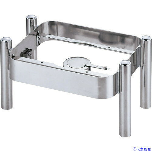 オレンジブック トラスコ中山　TRUSCOTKG KINGO角チェーフィング1/2サイズ用 スタッキングスタンドC90 〔品番:NKV3901〕[ 注番:1928292]特長●チェーフィングをセットしたままでもスタッキングでき、コンパクトに...