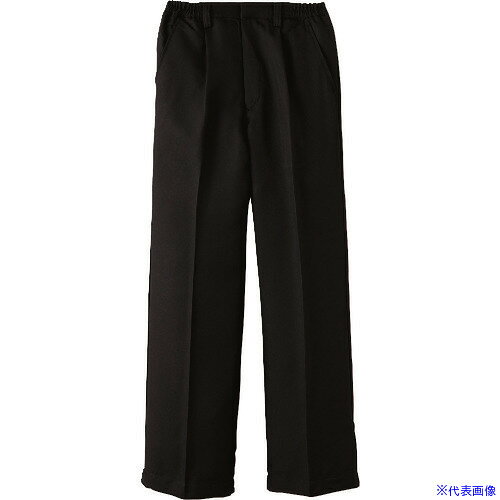 オレンジブック トラスコ中山　TRUSCOTKG サンペックスイスト 男女兼用脇ゴムパンツ CP−5438 LL (黒) 〔品番:SPV2104〕[ 注番:1928566]特長●ポリエステル100％●※脇ゴムワンタック仕様●サイズ：LL●ウ...
