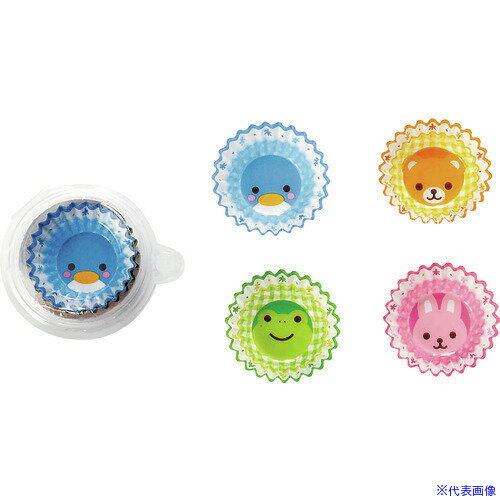 オレンジブック トラスコ中山　TRUSCOTKG アートナップ どうぶつ 紙ケース (4柄アソート) DS-51 6号(40枚入) 〔品番:XKM0701〕[ 注番:1931820]特長●材質:パルプ、内面PETフィルムラミ4柄アソート(う...