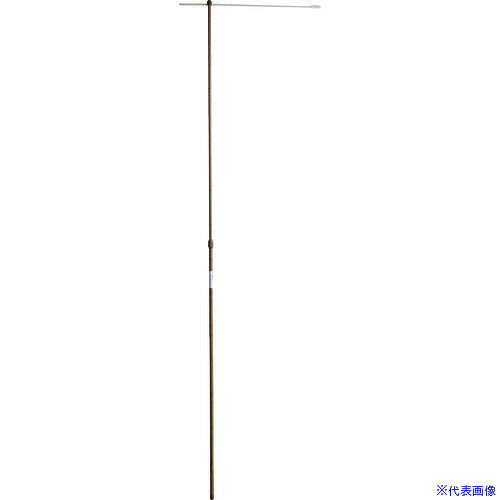 オレンジブック トラスコ中山　TRUSCOTKG 第一ビニール 伸縮和風のぼり竿 3m 〔品番:YSO0201〕[ 注番:1938087]特長●自然の竹の風合いや節を再現。●1.6〜3m●飲食店はもちろん、カフェやパン屋さんなど外見を気にさ...